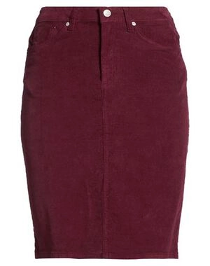 Gant Mini Skirt Midnight Size Cotton, Elastane - Red