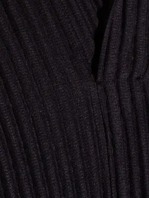 Issey Miyake Pleated Polo Shirt - Blue