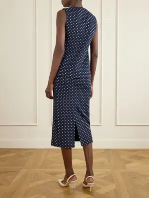 Max Mara Polka Dot Woven Waistcoat