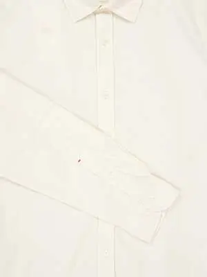 Orlebar Brown Latte Giles Cotton Poplin Shirt - Beige