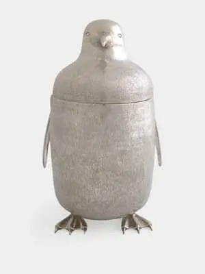 LEITÃO &AMP; IRMÃO Leitão & Irmão Sterling Penguin Ice Bucket - Silver
