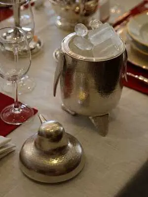 LEITÃO &AMP; IRMÃO Leitão & Irmão Sterling Penguin Ice Bucket