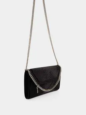 Stella McCartney Falabella Beaded Crossbody Bag - Black