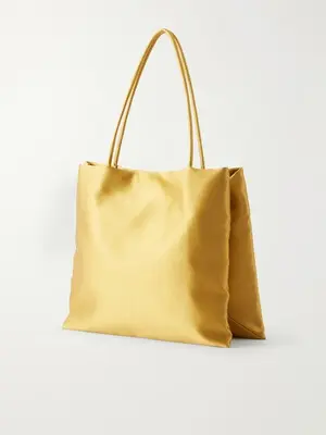 THE ROW Cecily Silk-duchesse Tote