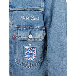 LEVI'S X World Cup England Football Type Ii Denim Trucker Jacket - Multi
