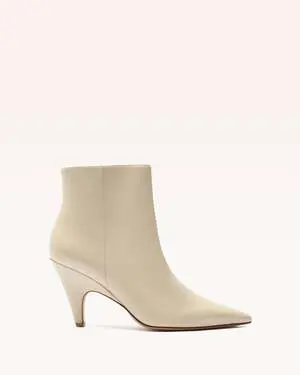 ALEXANDRE BIRMAN Frenchie Bootie - Eggshell