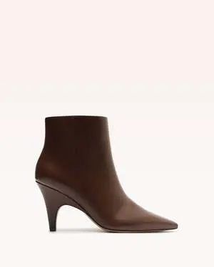 ALEXANDRE BIRMAN Frenchie Bootie - Brown