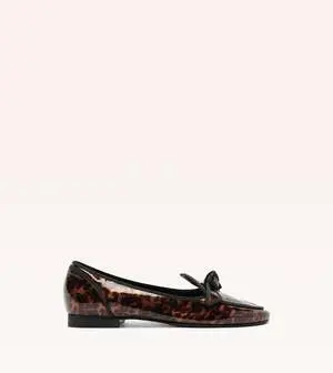 ALEXANDRE BIRMAN Grosgrain Tortoise Loafer - Nut