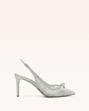 ALEXANDRE BIRMAN Clarita Classic Slingback 85 - Ice