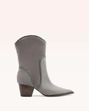 ALEXANDRE BIRMAN Victoria Saddle Bootie - Cement