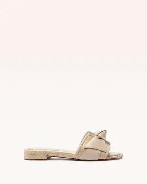 ALEXANDRE BIRMAN Maxi Clarita Raffia Flat - Shell