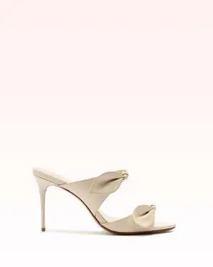 ALEXANDRE BIRMAN Magnolia Mule 85 - Eggshell