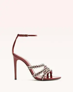 ALEXANDRE BIRMAN Delilah 100 Ruby Stiletto Heel
