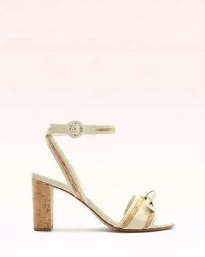ALEXANDRE BIRMAN Clarita Cork 75 - Eggshell