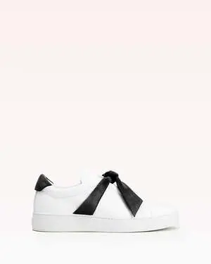 ALEXANDRE BIRMAN Clarita Suede Bow Sneakers