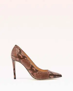 ALEXANDRE BIRMAN Piano Exotic Pump - Cameo Python