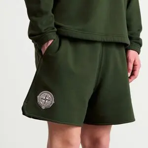 Stone Island X New Balance Organic Cotton Fleece Shorts
