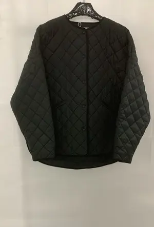 TOTEME Quilted Collarless Long-sleeve Jacket