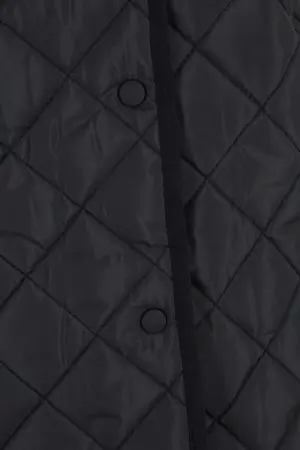 TOTEME Quilted Collarless Long-sleeve Jacket