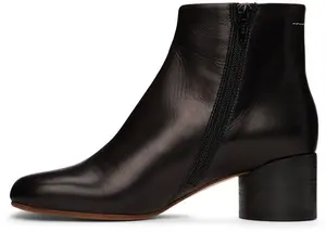 MAISON MARGIELA Square Toe Ankle Boots