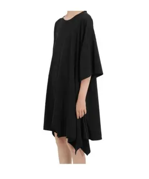 MAISON MARGIELA Asymmetrical Round Neck Dress