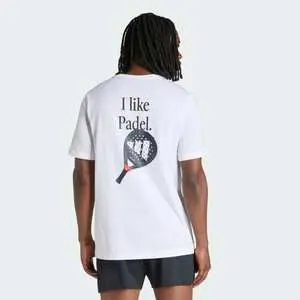 Adidas Padel Category Graphic T-shirt - White