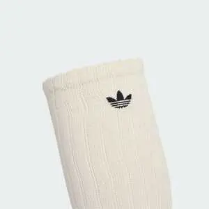 Adidas Slouchy High Knee Socks - Cloud White