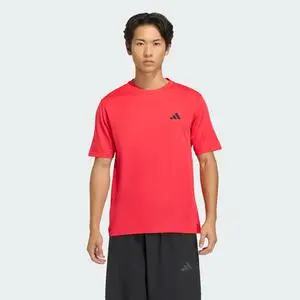 Adidas Workout Essentials Base T-shirt - Pure Ruby