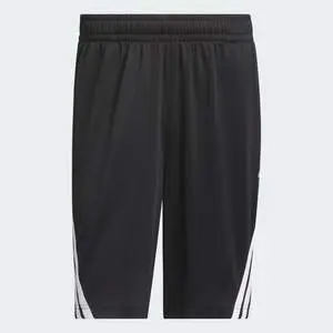 Adidas Legends 3-stripes Basketball Shorts - Black
