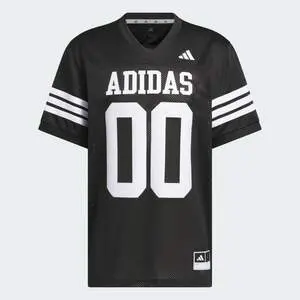 Adidas Branded Icon Football Jersey - Black