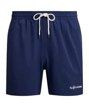 Polo Ralph Lauren Drawstring Elastic Waist Shorts - Blue