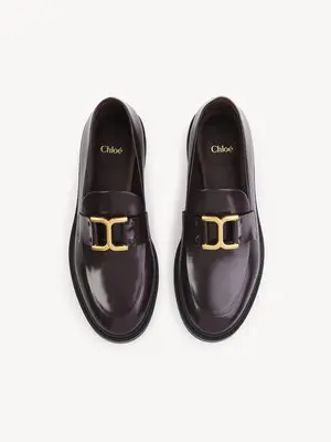 Chloé Marcie Slip-on Loafers With Logo Detail