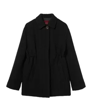 Gucci Button Detail Coat - Black