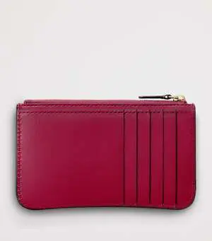 Cartier Leather Panthère De Zipped Card Holder