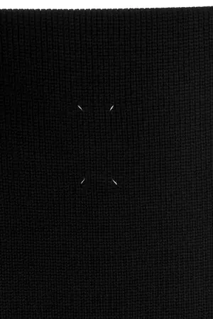 MAISON MARGIELA Four-stitches Ribbed Scarf