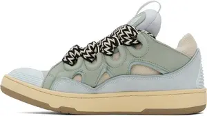 LANVIN Leather Curb Sneakers