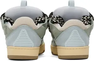 LANVIN Leather Curb Sneakers