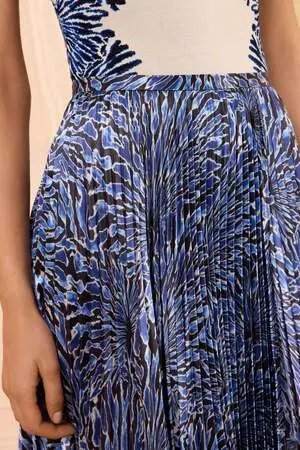 Ulla Johnson Celia Satin Midi Skirt