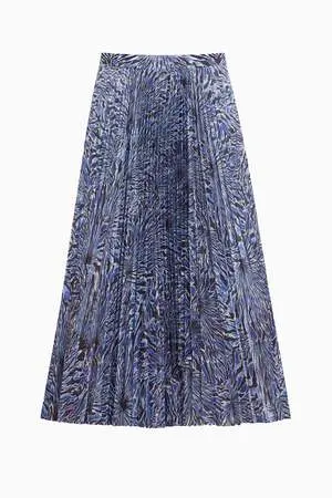 Ulla Johnson Celia Satin Midi Skirt