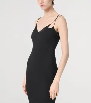 TOM FORD Double-strap Maxi Slip Dress