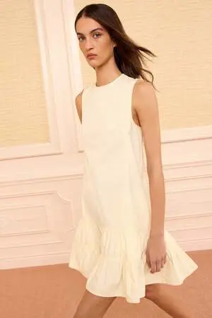 Ulla Johnson Cecily Mini Dress - Butter