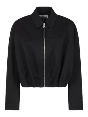 Loewe Draped Jacket With Pleated Details