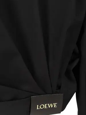 Loewe Draped Jacket With Pleated Details