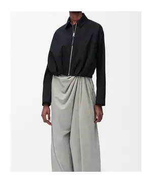 Loewe Draped Jacket With Pleated Details