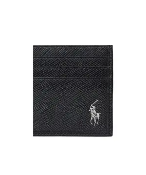 Polo Ralph Lauren Logo-debossed Cardholder - Black
