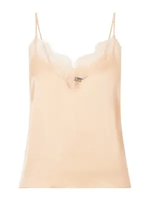 ANINE BING Lace Camisole - Babypink