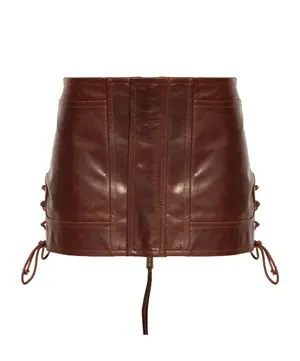 Dsquared2 Short Mini Skirt - Brown