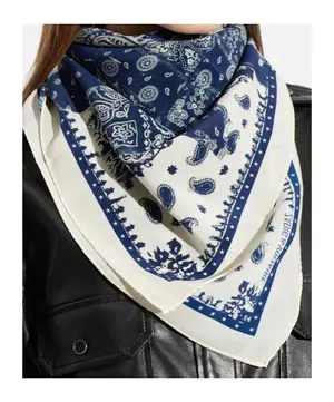 Zadig&Voltaire Blondie Patchwork-effect Scarf
