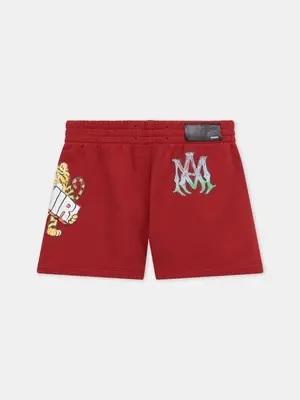 Amiri Elastic Waist Shorts