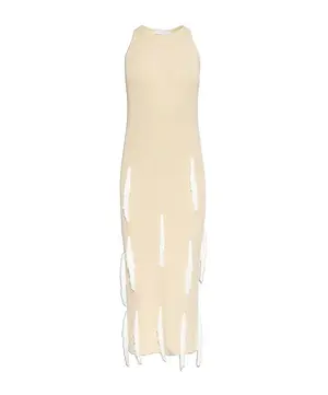 IRO PARIS Tassel-decorated Dress - Beige